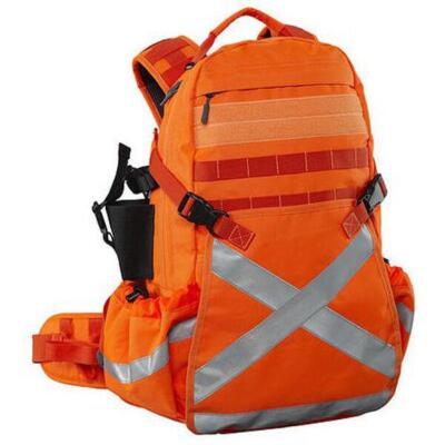 Caribee Heavy Duty Miners Mineral King Backpack Bag Hi Vis Orange ...
