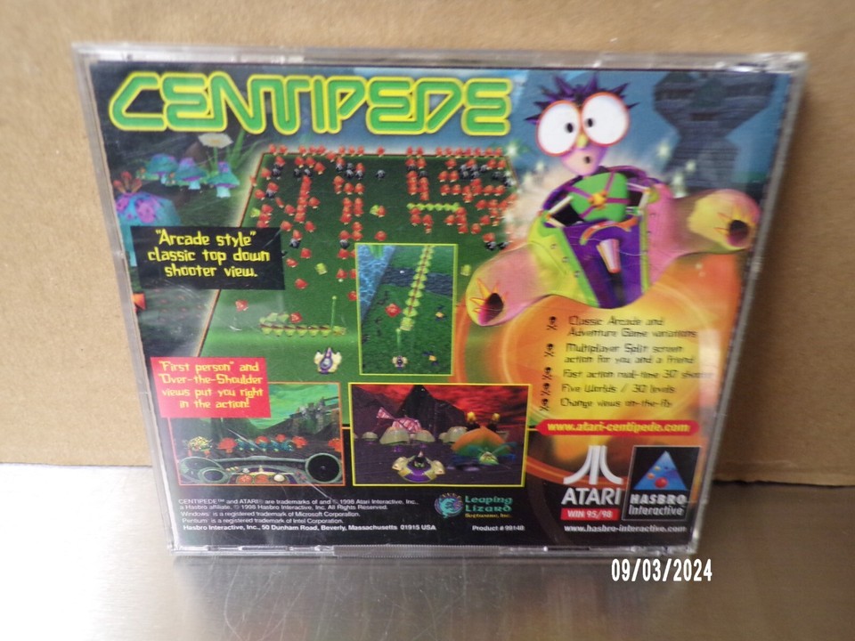 Centipede CD Rom Attari / VG | eBay