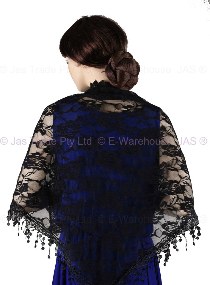 Triangle Lace Scarf Catholic Latin Mass Shawl Chapel Veil Mantilla ...