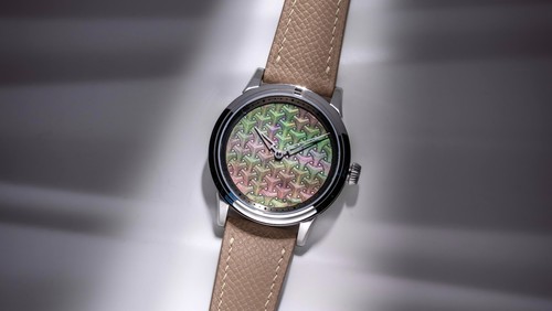 SELTEN JUI limited edition Tahitian Black Mother of Pearl Guilloché ...