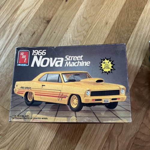 AMT 1966 Nova Street Machine Model Kit, Assembled | eBay