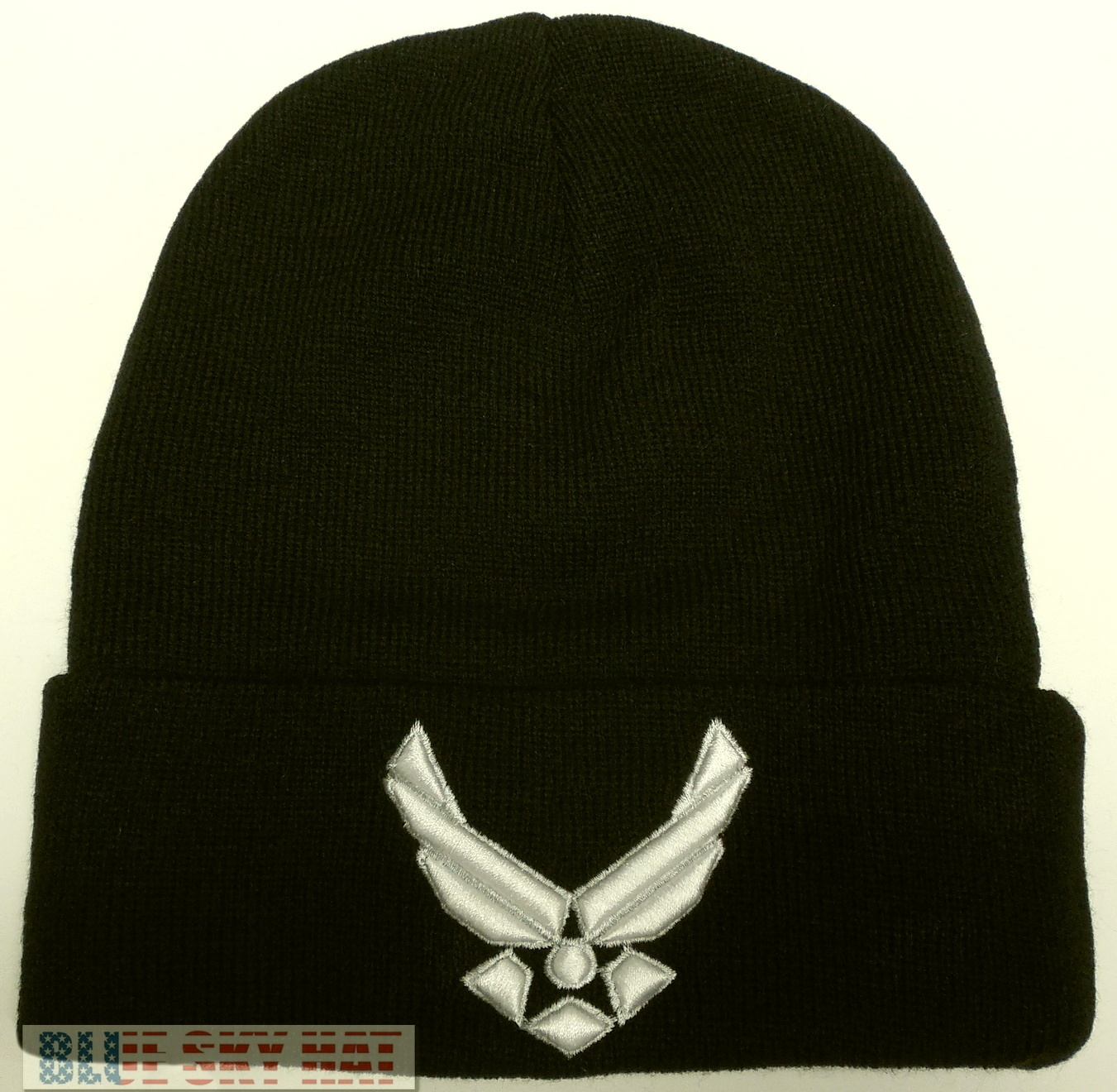 U.S. AIR FORCE USAF WINGS LOGO EMBLEM BEANIE KNIT WINTER WARM WATCH CAP ...