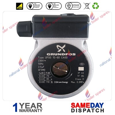 MAIN COMBI 24HE 30HE 25 30 ECO & 25 30 ECO ELITE REPLACEMENT PUMP HEAD ...