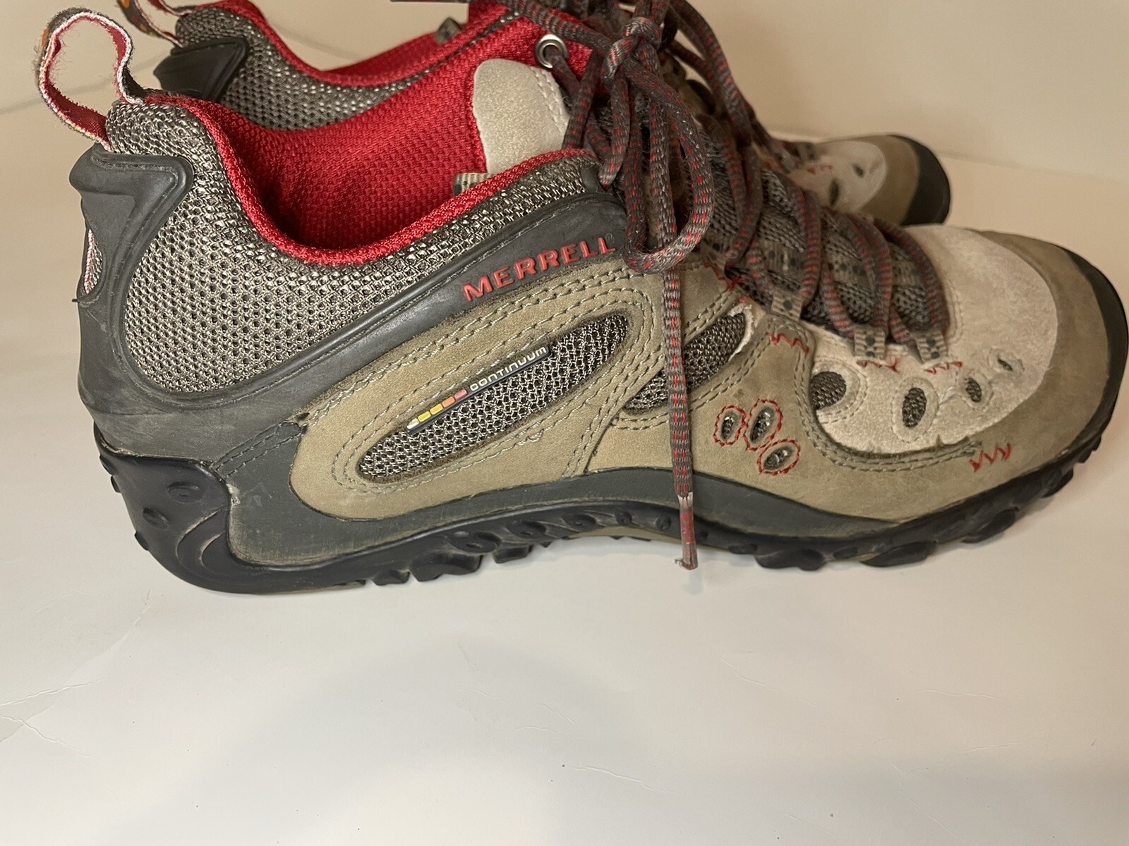 Women's Merrell Chameleon Arc Ventilator Brown Red US 8.5 Hiking Trail ...