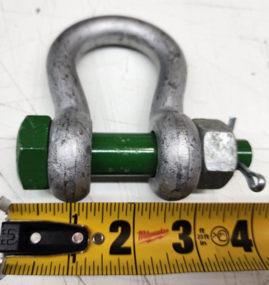 Van Beest G-5263 5/8" Bolt Anchor Super Shackle 5 Ton Grade 8 Steel w ...