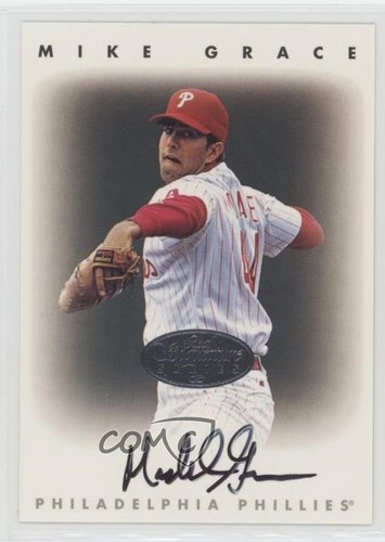 1996 Leaf Signature Series Auto Silver Mike Grace Rookie Auto RC | eBay