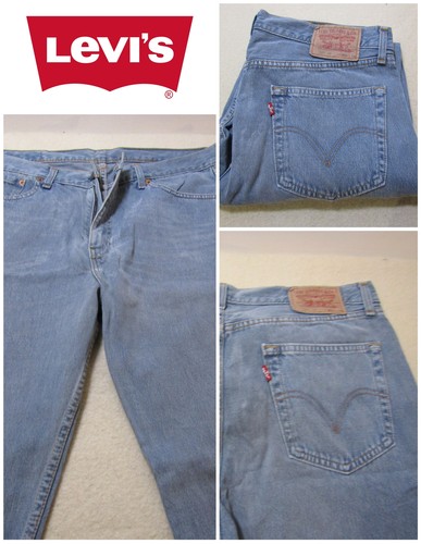 Levi Men’s 751-10 VTG Jeans Blue Regular Fit Tapered Leg 36W / 31L SKU ...