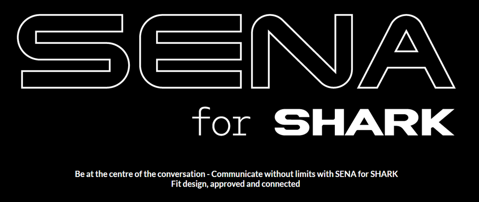 Shark Helmet Mesh Intercom System Sena Motorcycle Bluetooth Most 22.06 ...