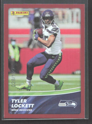 2022 Panini Sticker & Card Collection Tyler Lockett #55 Red #028/199 | eBay