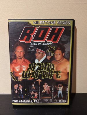 ROH Arena Warfare 2006 DVD Ring Of Honor WWE AEW NXT TNA PWG ECW ...