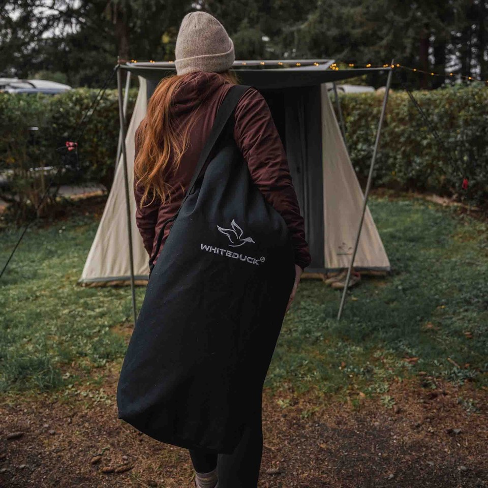 WHITEDUCK Hoplite Top Load Bag - Waterproof & Durable Travel Canvas ...