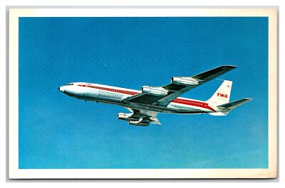 VINTAGE TWA (TRANS WORLD AIRLINE) AIRLINE ISSUE 707 STAR STREAM ...