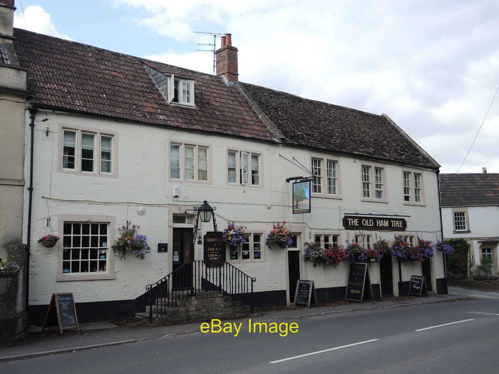 Photo 6x4 The Old Ham Tree Ham Green/ST8561 Originally known as the New ...