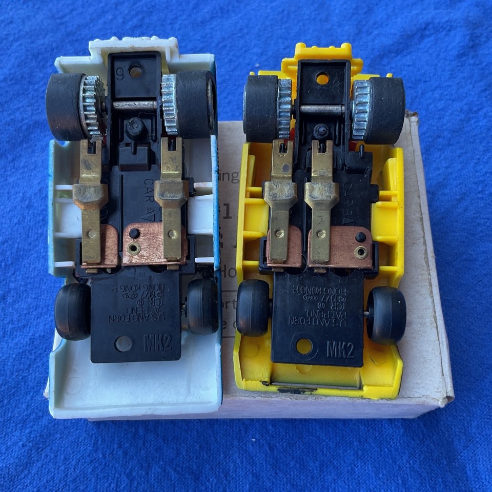 1977 IDEAL TCR Hong Kong, SA-2312 PRO AM Mark 2 & Mark 3. Slot Cars AFX ...