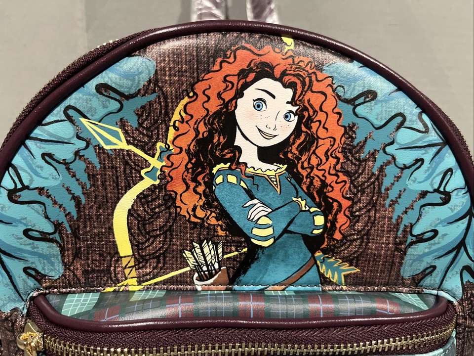 Danielle Nicole Disney Brave Merida Mini Backpack Purse Scotland ...