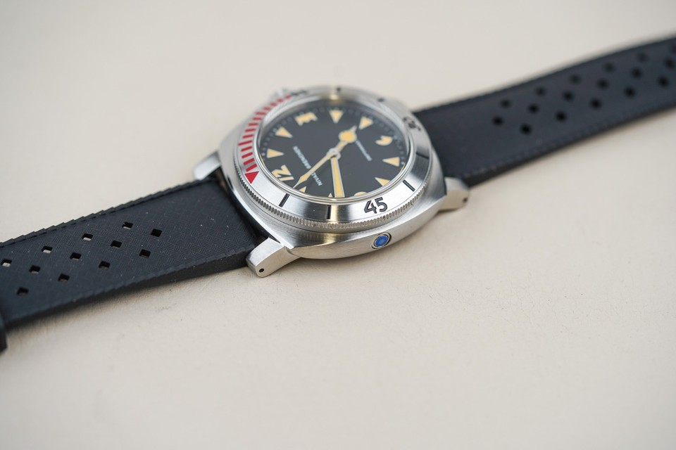 Nivada Grenchen Pacman Depthmaster 42mm 14200A01 Men's Steel Automatic ...