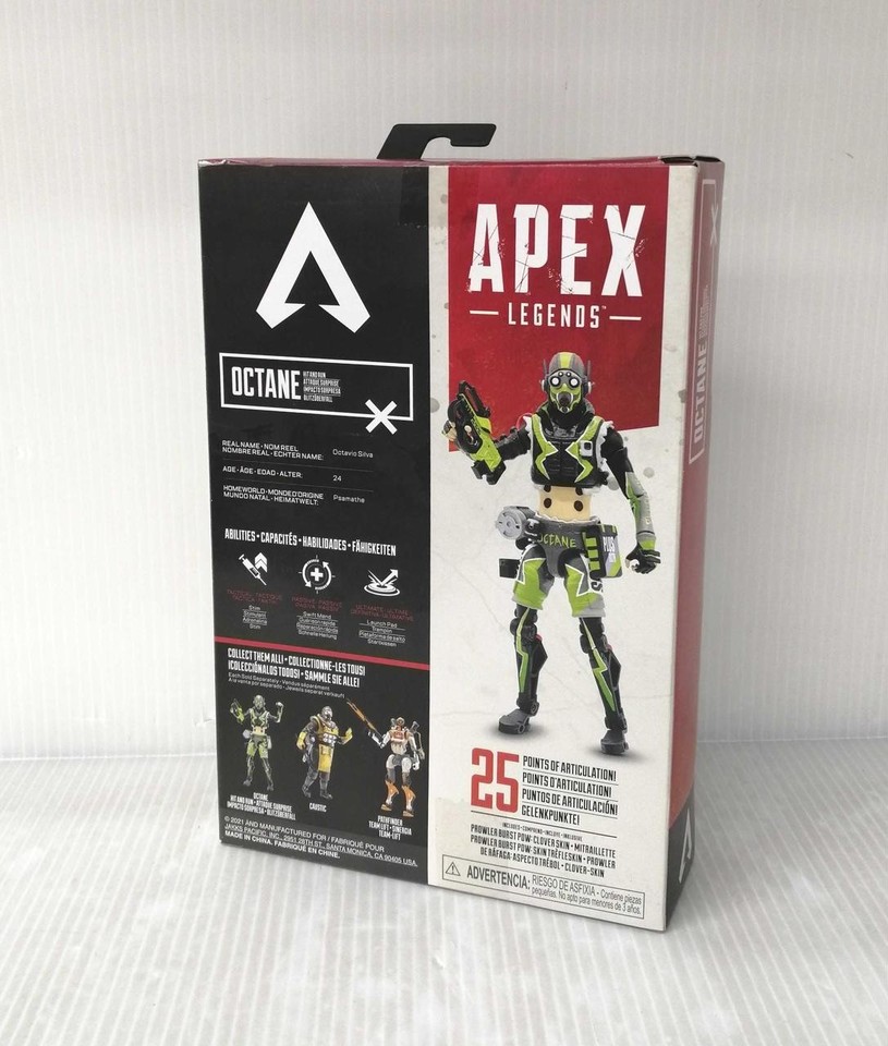 Octane Apex Legends 6 Figure Jack's Pacific Hit & Run Collectible | eBay