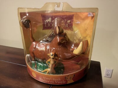 DISNEY" THE LION KING - VINYL BANK - TIMON AND PUMBA - TIRELIRE EN ...