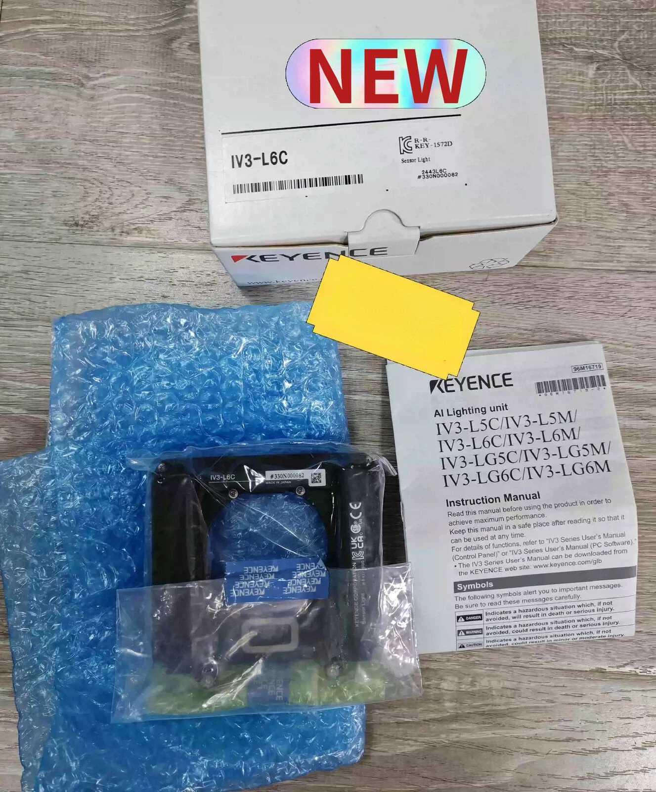 1PC New Keyence IV3-L6C Visual Light Source IV3L6C Expedited Shipping ...