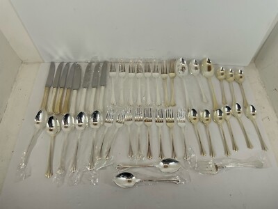44 Pcs Supreme Cutlery by Towle Stainless Korea Flatware Some New | eBay