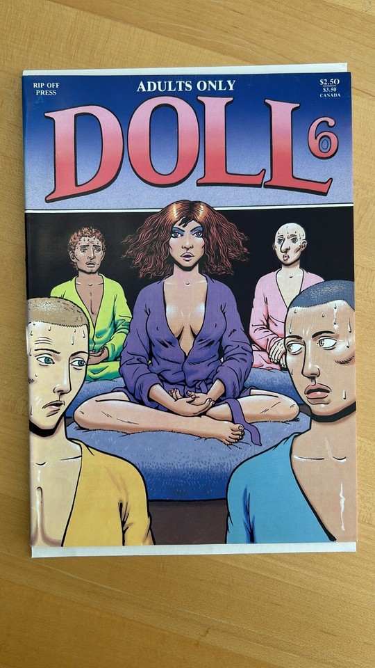 Doll #1-8 lot 1st Print Guy Colwell Rip Off Press RARE/HTF Underground ...