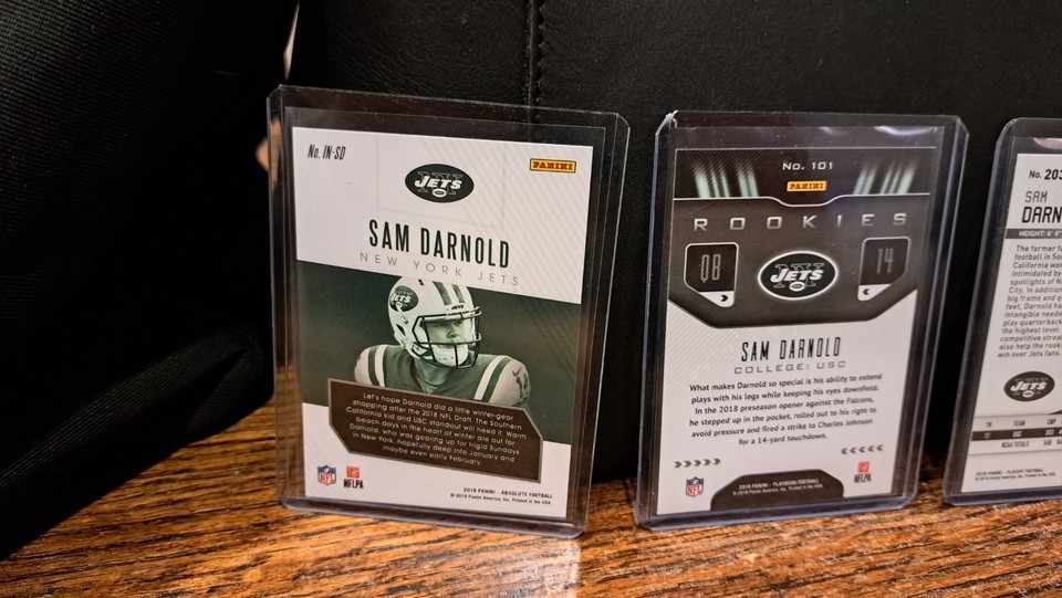 2018 Sam Darnold Rookie Card Lot 🔥 Great Conditions Absolute Gold ...