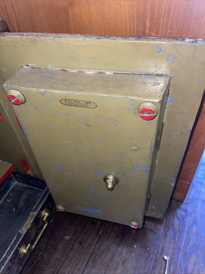 Antique Safe Late 1800s Wrought Iron Fire Resisting Safe | eBay