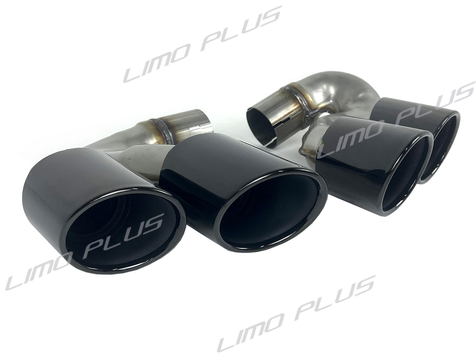 Gloss Black Exhaust Tips Replace for BMW X5 G05 X6 G06 X7 G07 40i ...