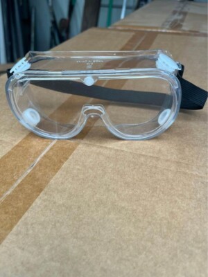 BRAND NEW SAFETY GLASSES BOX OF 10 X MULTIGATE 4X VENTED ANTI-FOG CLEAR ...
