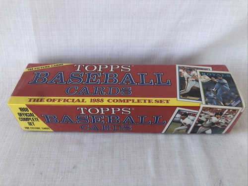 1988 TOPPS BASEBALL FACTORY-SEALED OFFICIAL COMPLETE SET 792 cards ...