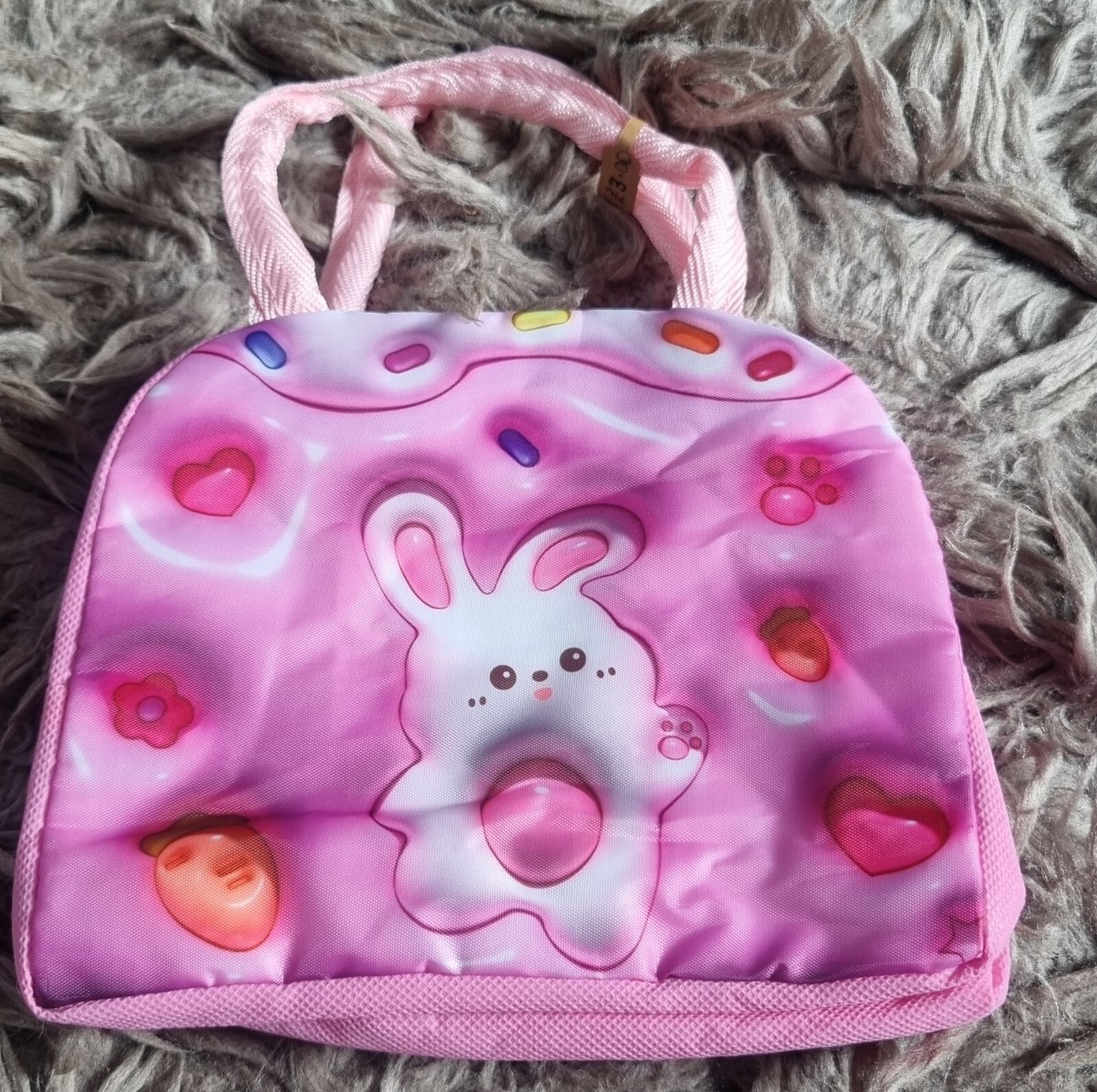 Pink Bunny Lunch Box Colby Roller Rabbit Lavender Monkey Cold Pack