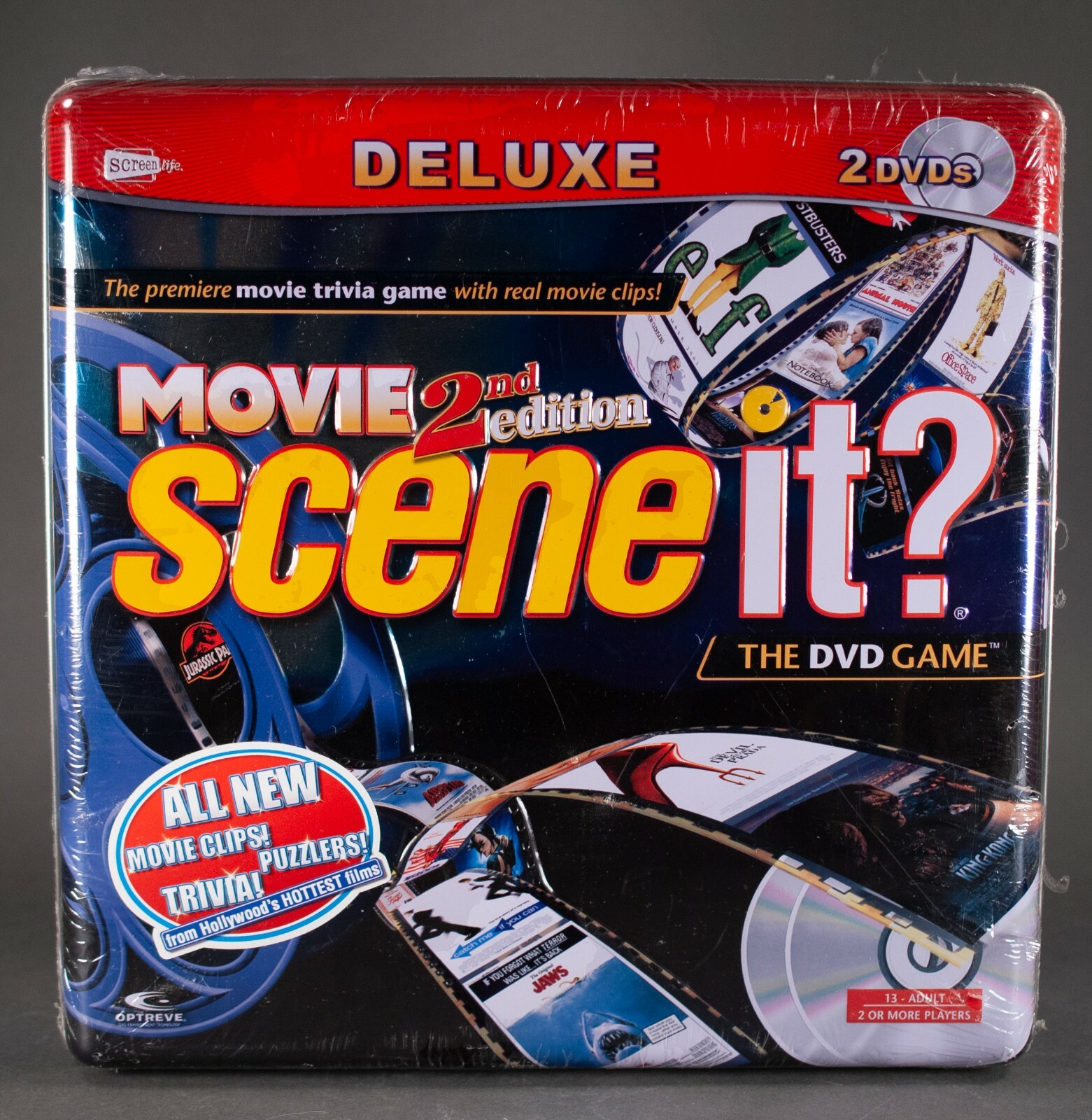 Scene It? Movie Deluxe 2nd Edition Tin SEALED NIP 2007 876284001121| eBay