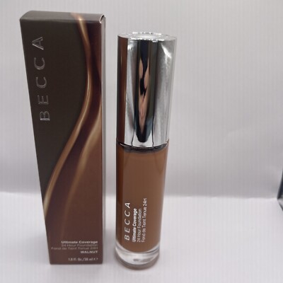 BECCA ~ ULTIMATE COVERAGE 24 HOUR FOUNDATION ~ WALNUT ~ 1.0 OZ BOXED | eBay
