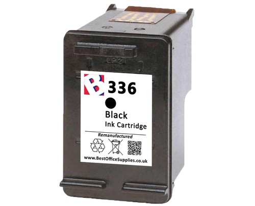 336 Black Refilled Ink Cartridge For HP Photosmart C3180 Series ...