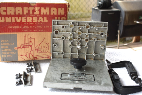 Vintage Craftsman 9-3231 Bench Saw Universal Jig With Clamps | eBay