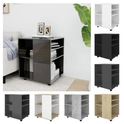 vidaXL Rollschrank 60x53x72cm Rollcontainer Büroschrank Büro mehrere ...