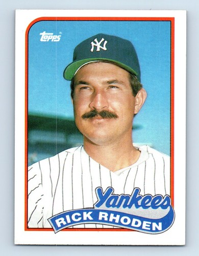 1989 Topps Rick Rhoden New York Yankees #18 | eBay