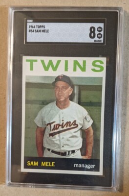 1964 TOPPS #54 SAM MELE SGC 8 NM-MT | eBay