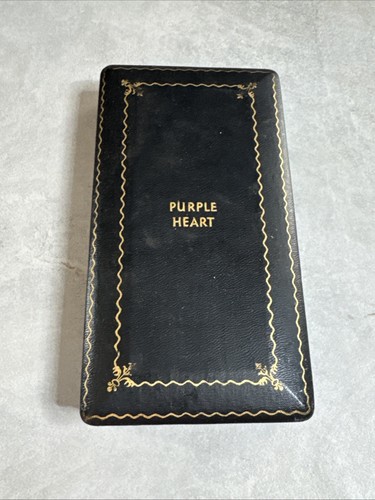 Military Purple Heart Ribbon Bar Pin BOX ONLY B18 | eBay