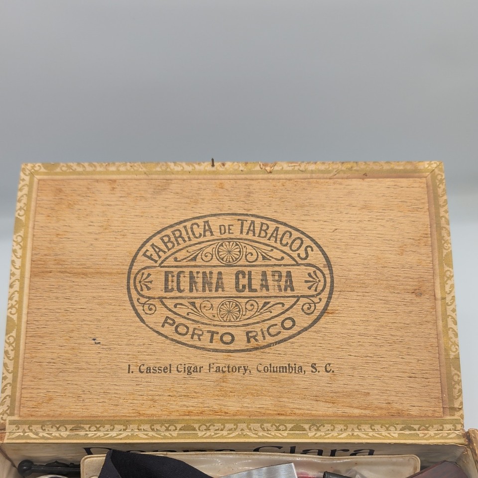 Cigar Box Junk, Old knives, Pipe Tools Navy Items, Cassel Cigar Factory ...
