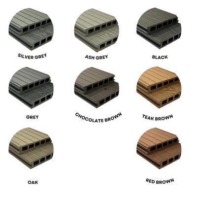 Tuda 3.6m Composite WPC Decking Boards | Deep Embossed Woodgrain ...