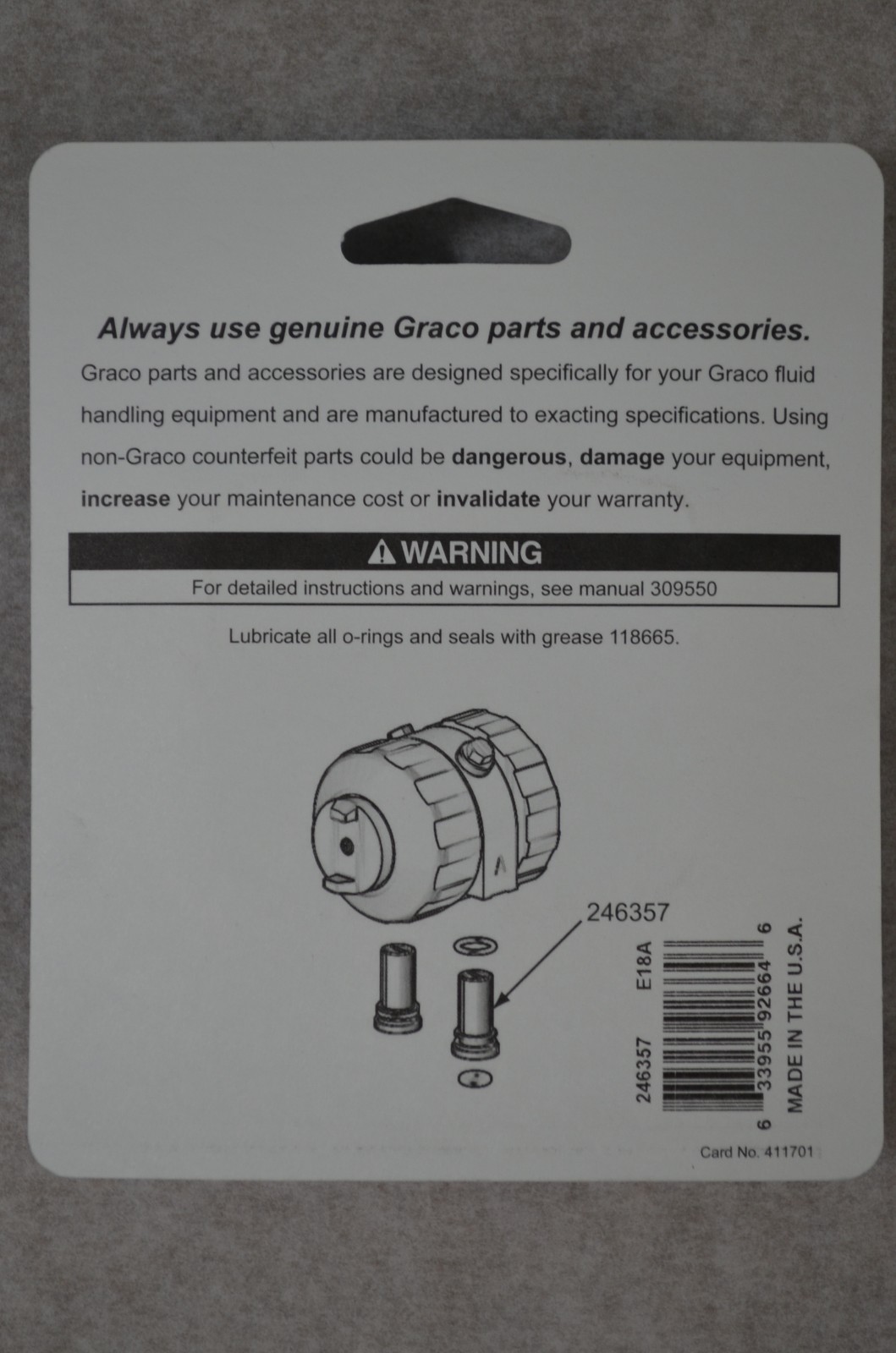 Graco 246357 Repair Kit; 40 Mesh Screens, 10 pack ** GENUINE Graco ...