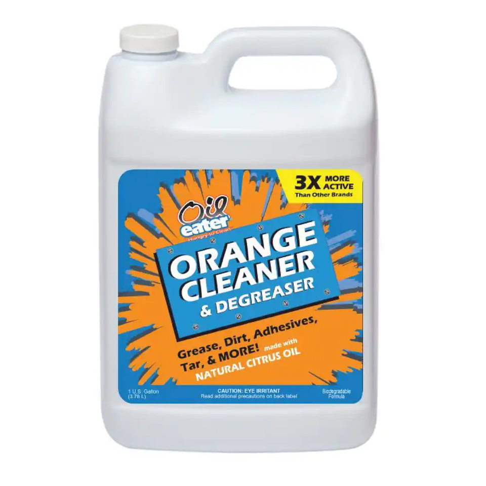 Oil Eater Orange Cleaner Degreaser Heavy Duty Citrus Concentrate Safe 1 ...