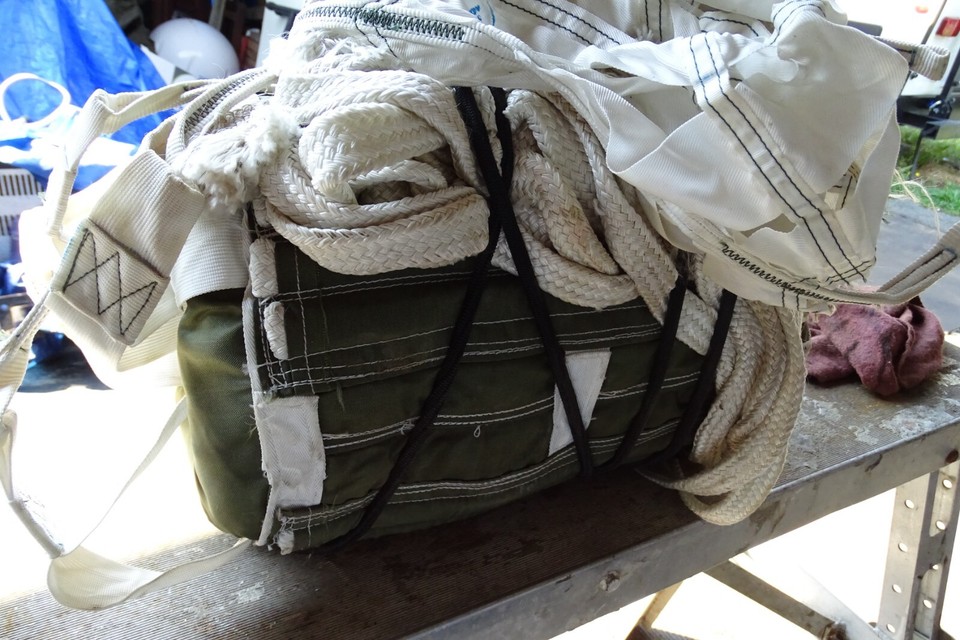 Military US TRIANGLE PARACHUTE JUNE 1988 | eBay