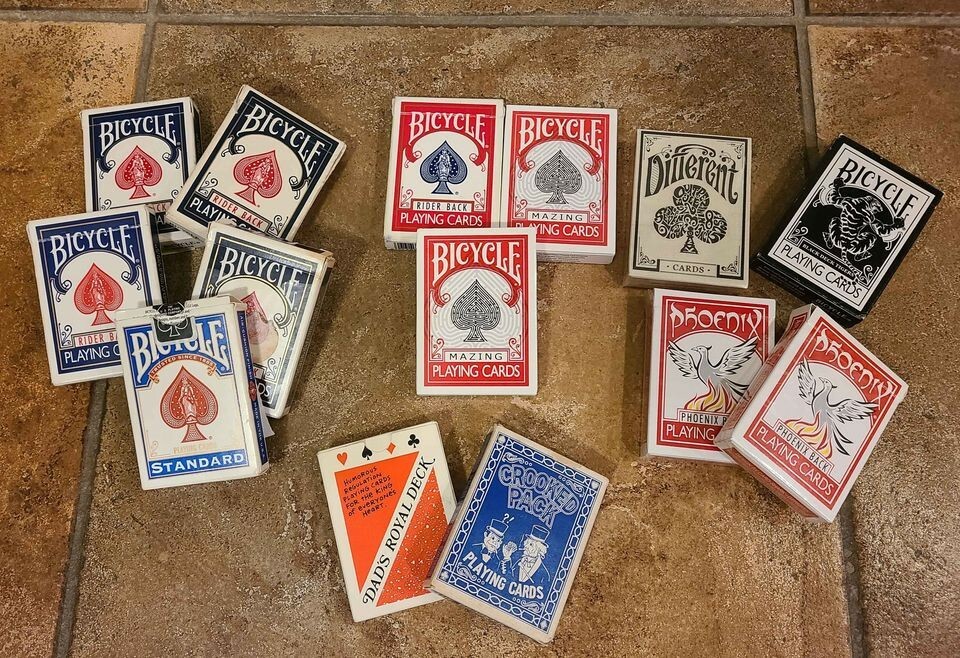 An Incredible Lot 14 Trick Decks Mentalism Magic Trick | eBay