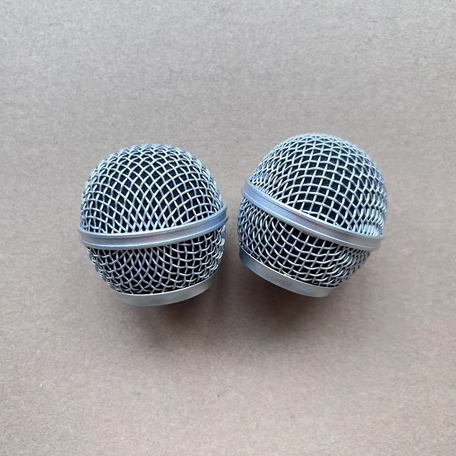 2pcs Dropproof Microphone Mesh Cover Replacement Parts for SHURE SM58 ...