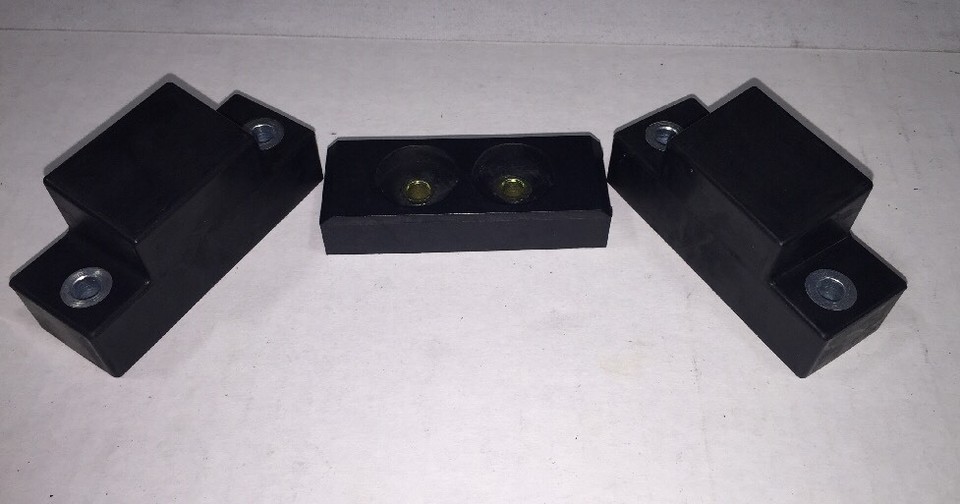 M998 H1 HOOD BUMPER SET HUMMER HUMVEE 1233888 & 12338896 | eBay