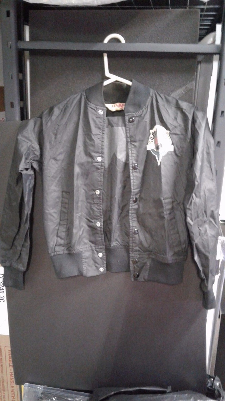 SUPER BOWL XXV VINTAGE LOCKER LINE JACKET SIZE 14-16 NFL FOOTBALL | eBay