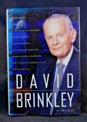David Brinkley A Memoir by Brinkley, David , Hardcover 9780679406938 | eBay