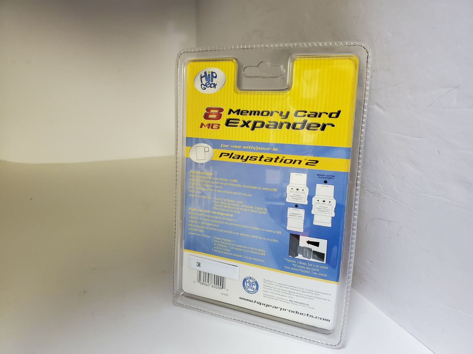 Hip Gear 8mb Memory Card Expander Expansion Pack for PlayStation 2 Ps2 ...